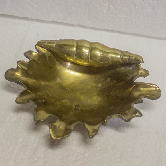 Andrea By Sadek | Accents | Vintage Andrea By Sadek Brass Seashell Soap ...